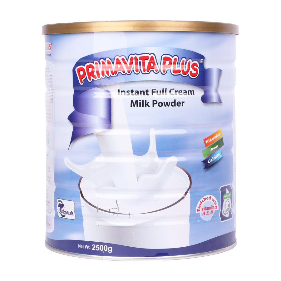 Primavita Plus Full Cream Milk Powder 2.5Kg – Adeeg.com
