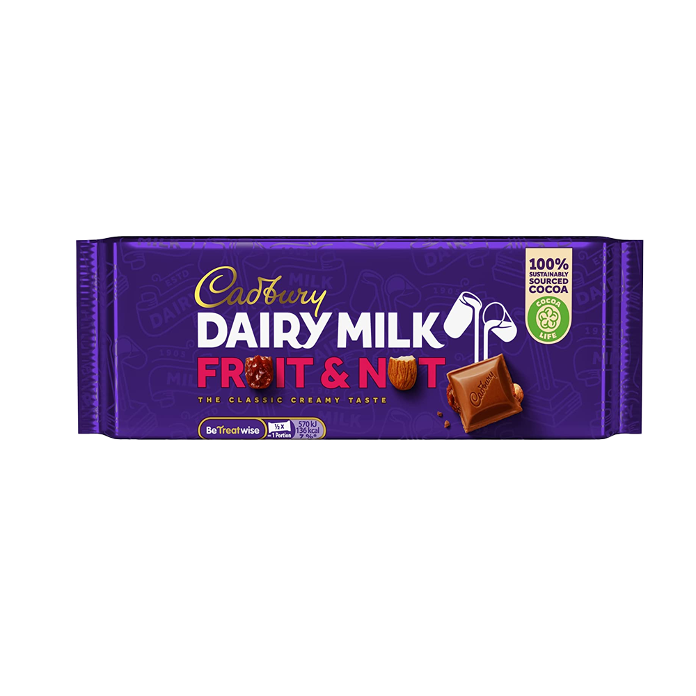 Dairy Milk Fruit&Nut 165G – Adeeg.com by Hayat Market
