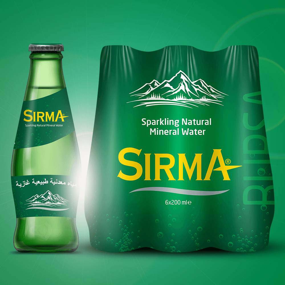 Sirma Soda C-Plus Glass Bottle 250Ml – Adeeg.com by Hayat Market